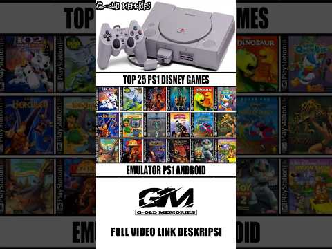 Best Disney Games For PS1 | Best PS1 Games | Emulator PS1 Android