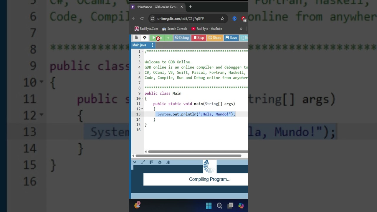 ✅JAVA - First Program🚀
