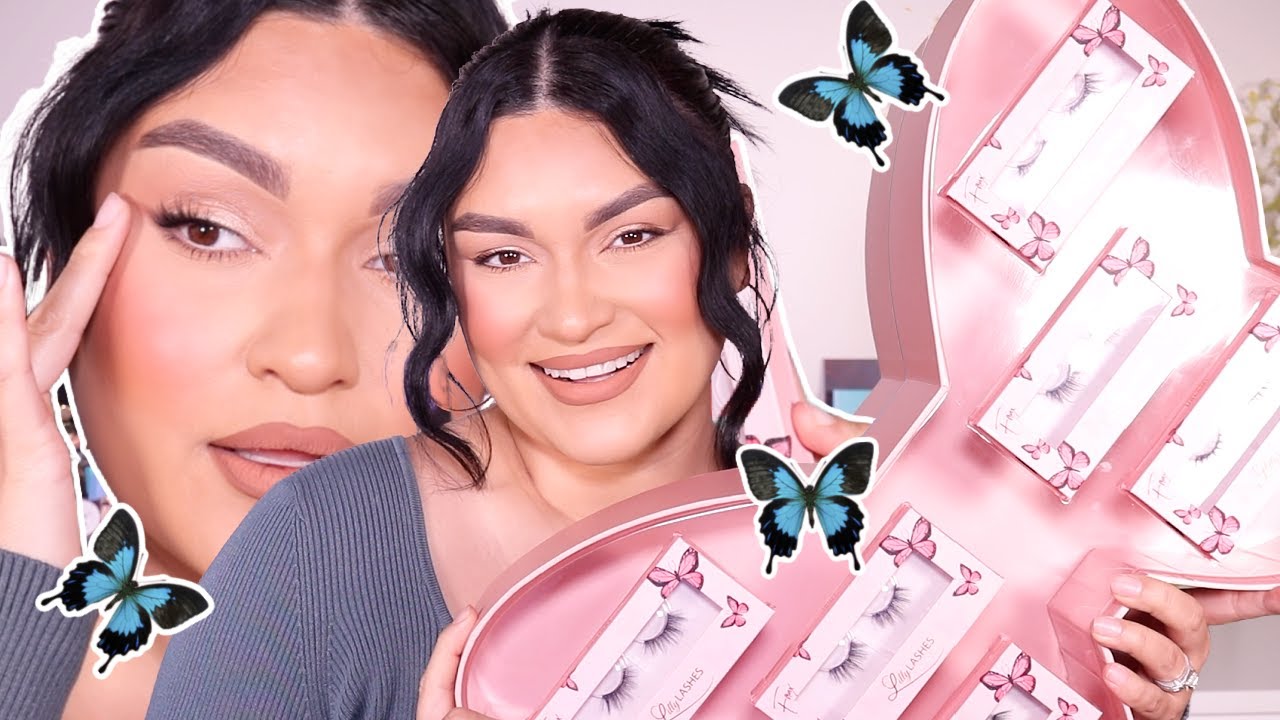 NEW! Butterfl’Eyes 3D Faux Mink Half Lashes by Lilly Lashes