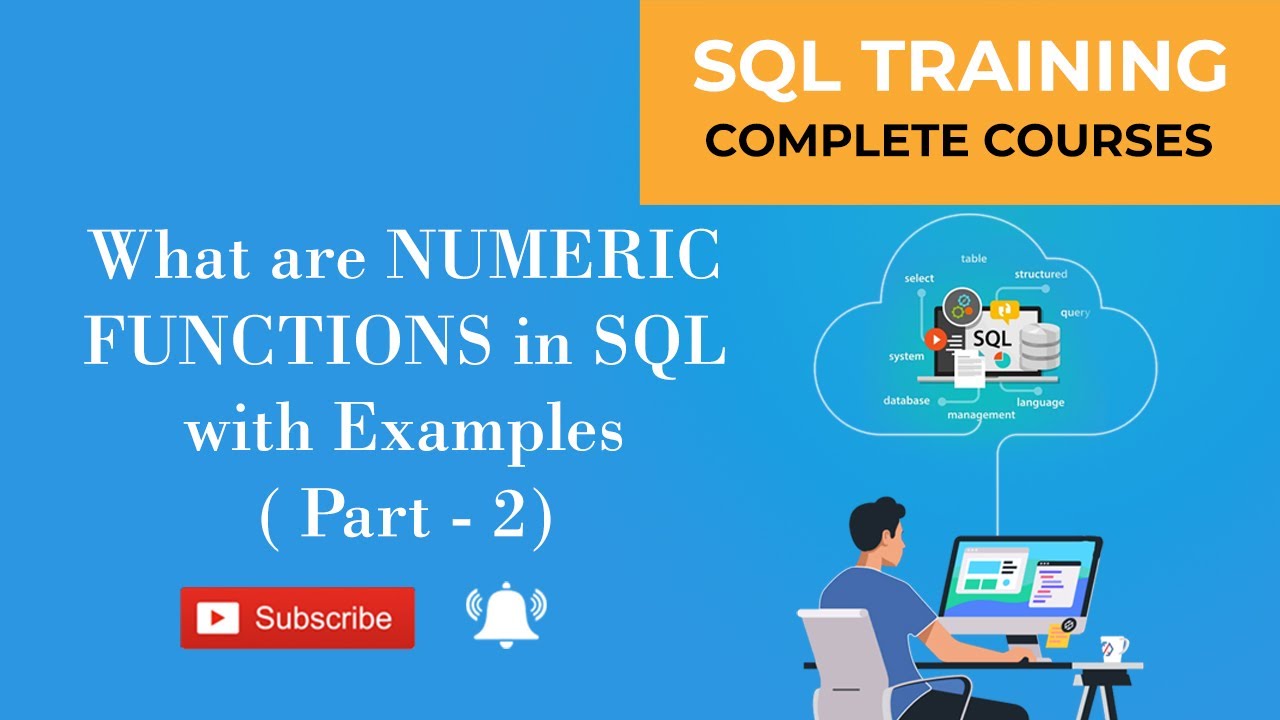 What are NUMERIC FUNCTIONS in SQL with Examples ( Part - 2 )