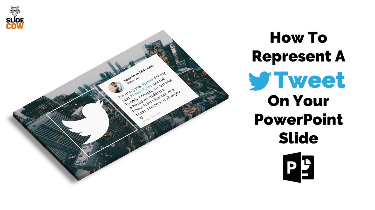 How To Represent A Tweet On Your PowerPoint Slide