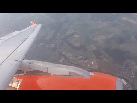 easyJet Airbus A319 G-EZIY - Edinburgh to Bristol *Full Flight*