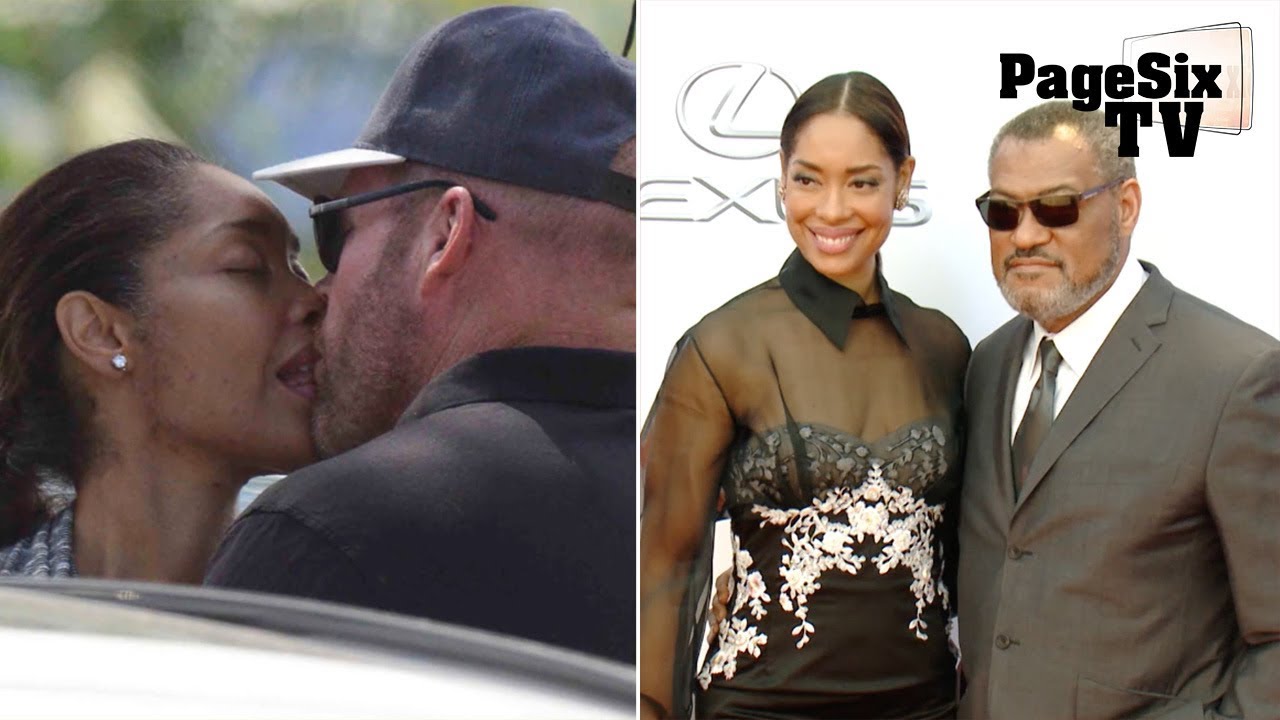 Who is the mystery man smooching Laurence Fishburne's wifey? | Page Six TV