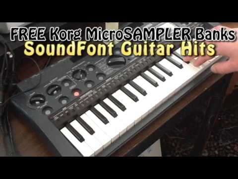 More FREE Korg MicroSAMPLER Banks