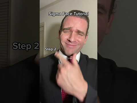 Sigma Face ???????? #sigma #tutorial