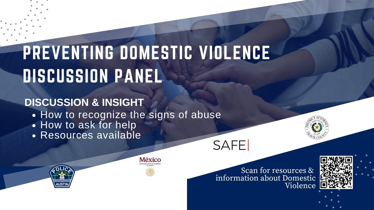 Preventing Domestic Violence - An interactive panel discussion