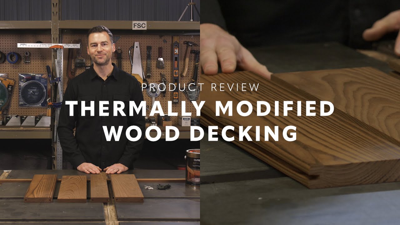 Video: Thermally Modified Wood Decking | Product Review - EcoSupply