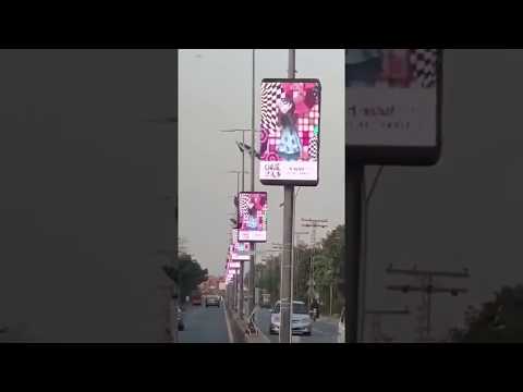 Electric Pole Kiosk in India