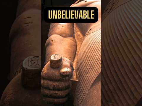 Colossal Statue of Ramses II from Memphis, Egypt #ancientegypt