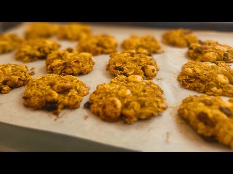 Oat Cookies NO FLOUR - Done in 20 Minutes!