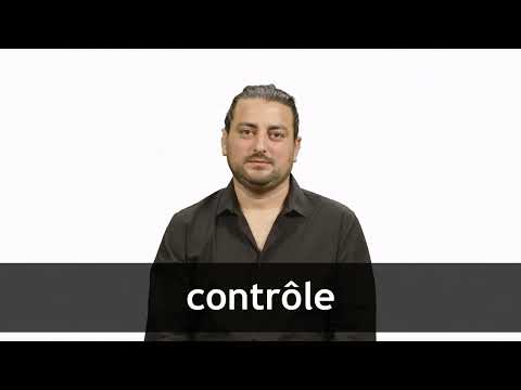 English Translation of “CONTRÔLE” | Collins French-English Dictionary
