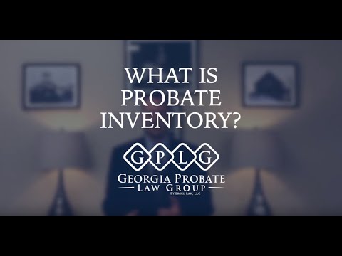 What is a Probate Inventory