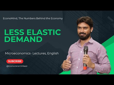 Less elastic demand | Economics | Microeconomics | Market | Meaning of Elasticity