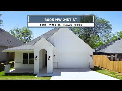 Fort Worth Texas Real Estate 4k Drone Video