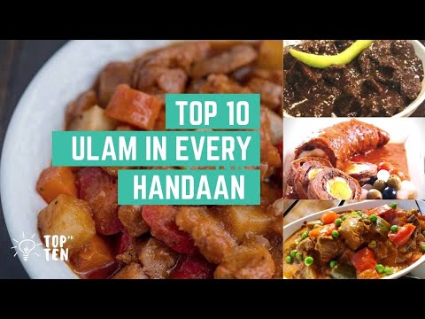 Top 10 Ulam in Every Handaan l Pinoy Foods l Ulam Ideas