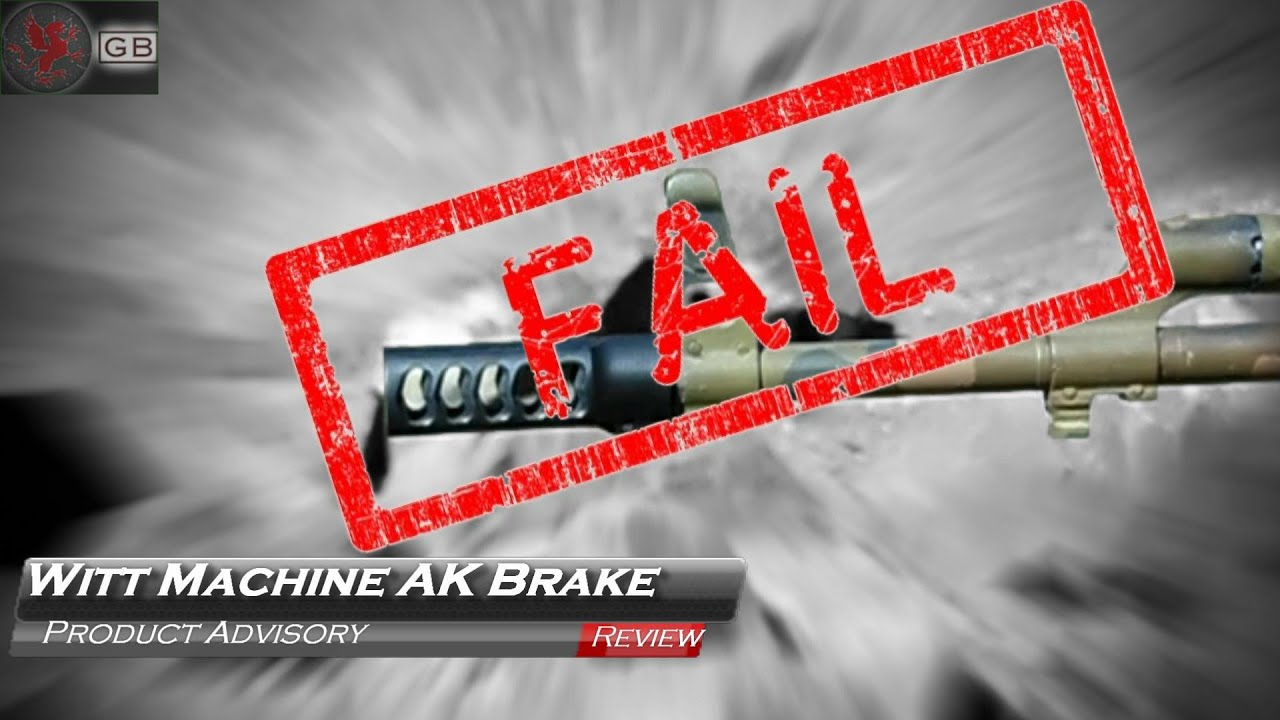 Witt Machine AK Brake FAIL