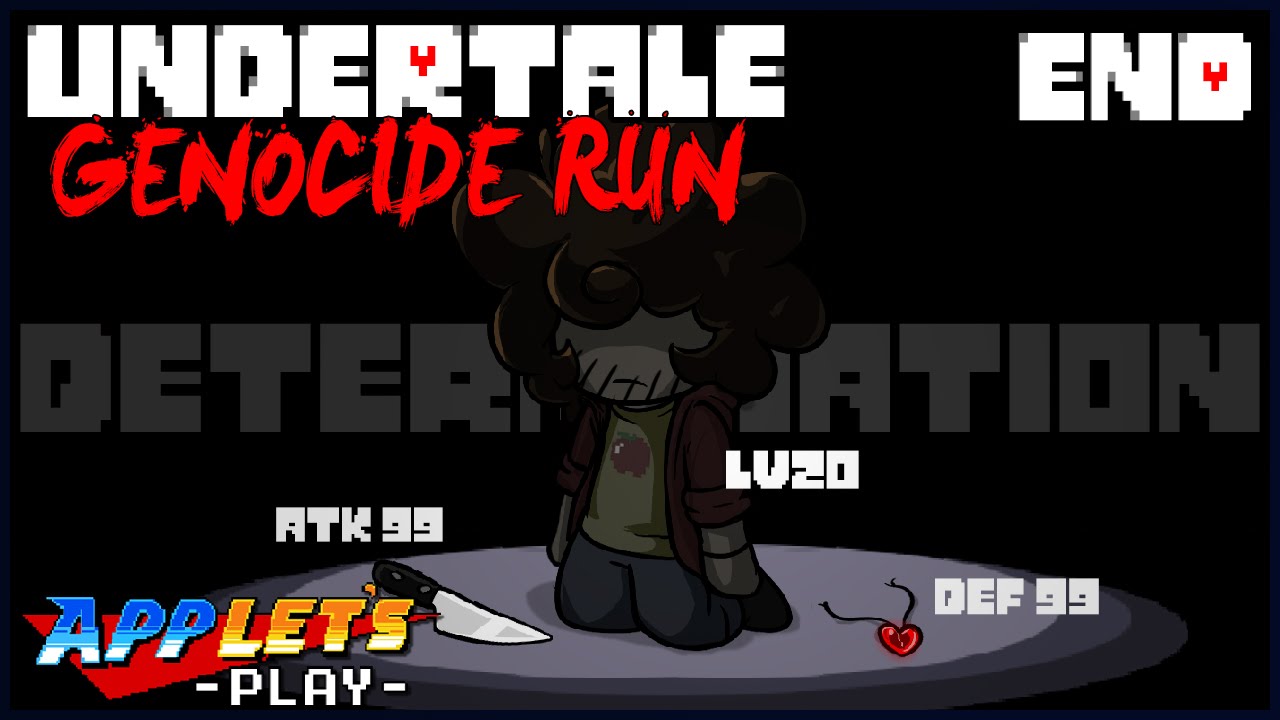 Full Denial - Undertale: Genocide Run [FINALE] -AppLet's Play