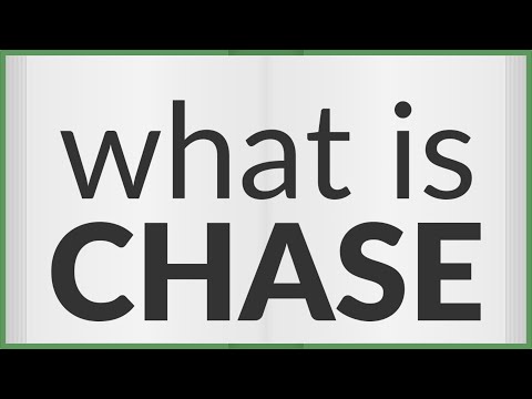 Chase | meaning of Chase