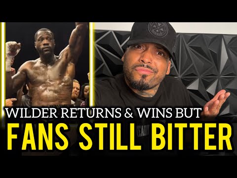 Why Fans Still Hold a Grudge Against Deontay Wilder After His Return TKO?