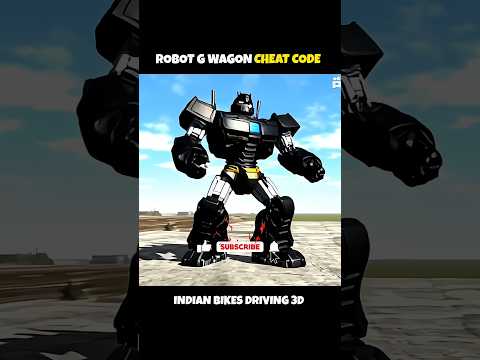 Robot Gwagon Cheat Code 😱 | Indian Bikes Driving 3d New short 🎉 | #shorts