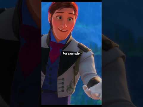 The glove detail in the frozen animation
