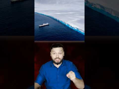 World’s LARGEST Iceberg is On A COLLISION ROUTE! A23A Iceberg #shorts