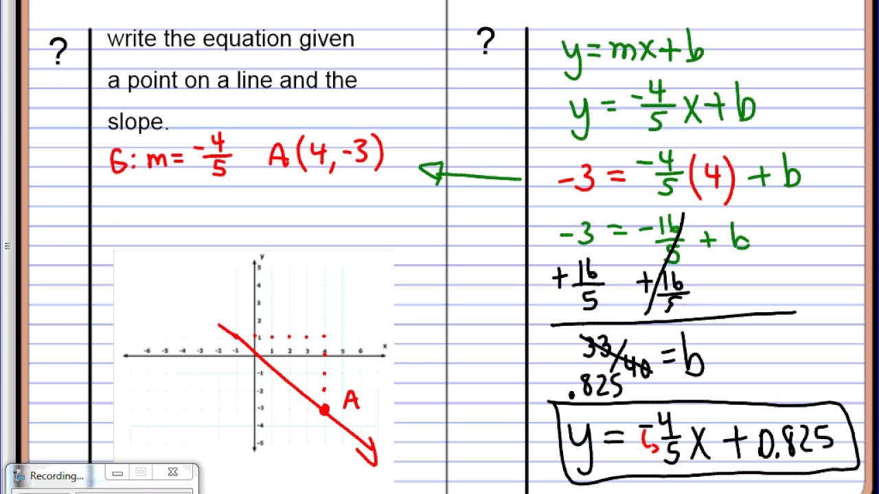 3.2 Parallel Lines in Coordinate plane