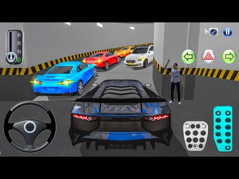 New Black Lamborghini Car For Parking - 3D Driving Class 2025 - Android ios gameplay car