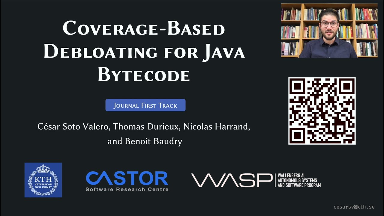 Coverage-Based Debloating for Java Bytecode