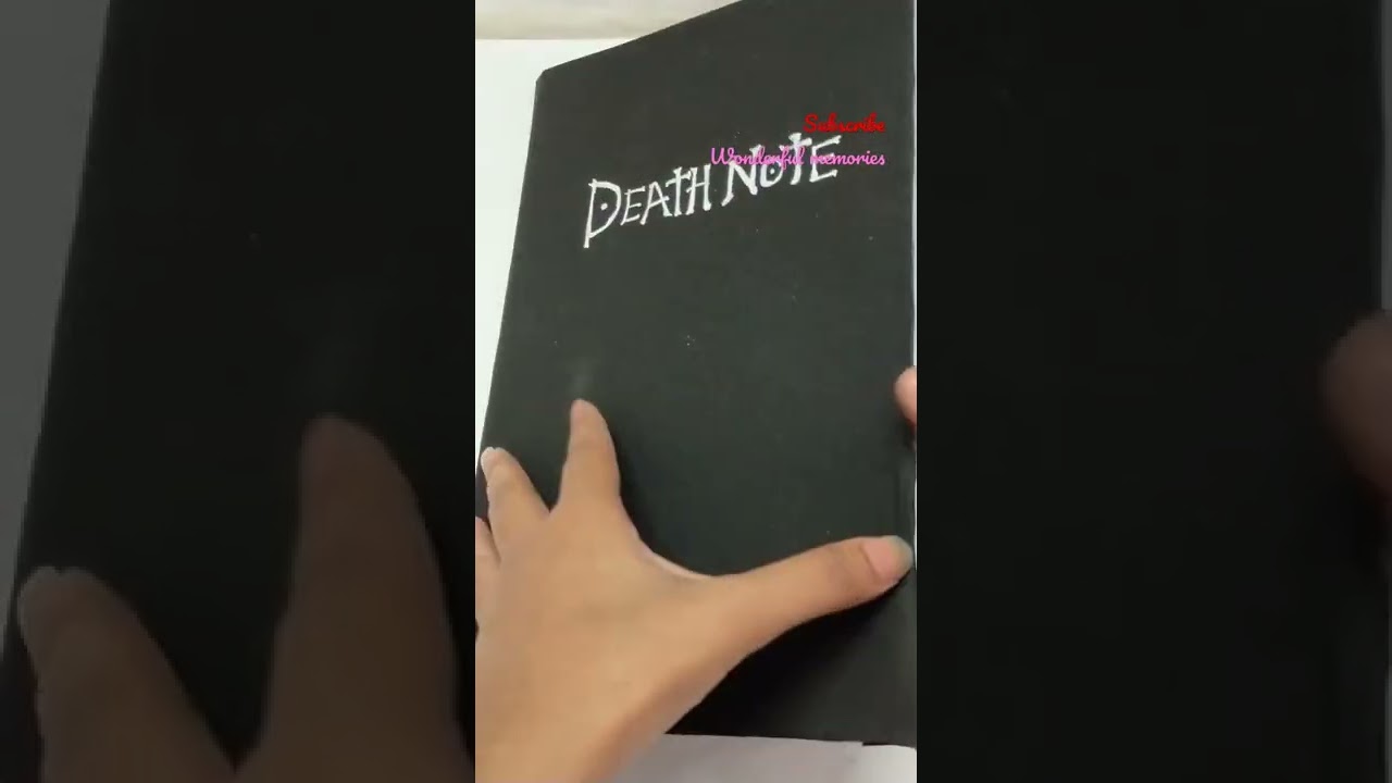 Death note DIY | #deathnote #diy How I made Death note at home