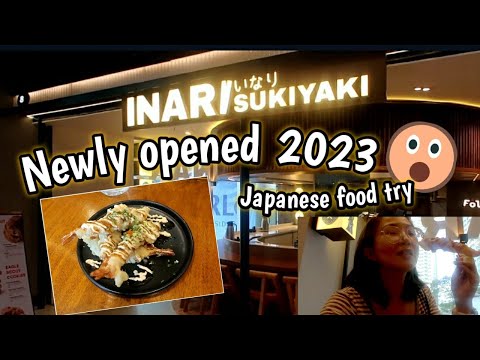 INARI SUKIYAKI NEW JAPANESE RESTAURANT in Robinson's Magnolia MUST TRY 2023