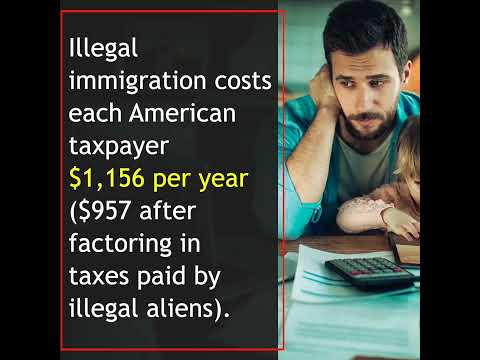Taxpayers' Burden: $150 BILLION for Illegal Immigration