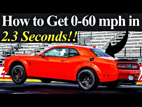 How Best 0-60 mph Times are Possible - Top 5 Super Cars