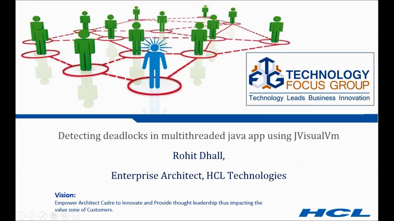 Detecting deadlocks in multi threaded java application using JVisualVM
