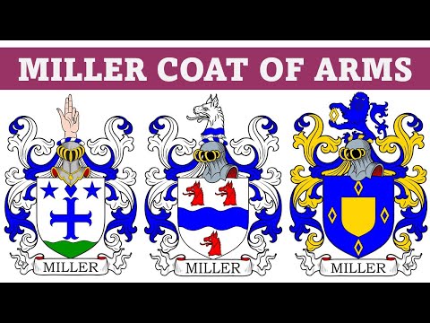 Miller Coat of Arms & Family Crest - Symbols, Bearers, History