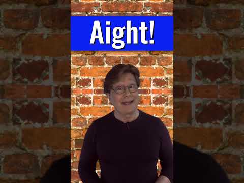 Learn American Slang! - AIGHT BET