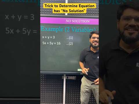 How to Determine Equation has “No Solution” | Engineering Mathematics #byjusgate #engineeringmaths