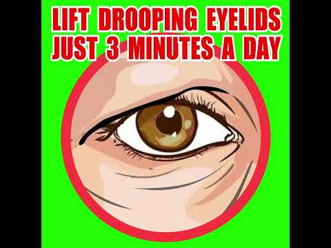 How to get rid of drooping eyelids? 7-Day Face Yoga Challenge