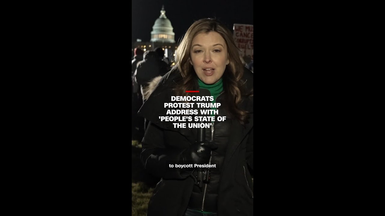 Democrats protest Trump address with ‘People’s State of the Union’