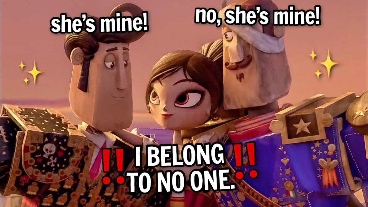 Manolo, Joaquin & Maria’s love triangle being the BEST part in The Book of Life