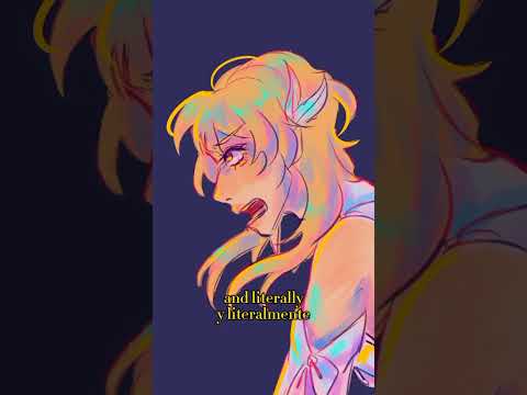 Lumine Animatic #genshinimpact #genshin #lumine #aether #fanart #digitalart