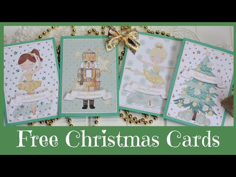 Free Christmas Card Printable ~ DIY Christmas Cards