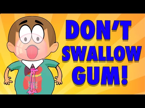 Never Swallow Chewing Gum! If You Care About Your Health