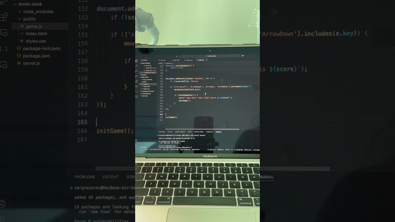 Let’s build 2048 game clone