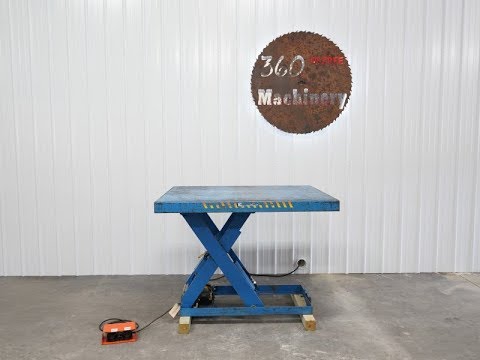 BISHAMON 2,500 LB LIFT TABLE 48″ X 60″ (230V/Single Phase)
