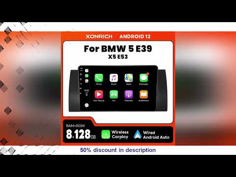 Latest Products You Must Know! Wireless Carplay Android 12 AI Voice Car Radio Multimedia For BMW