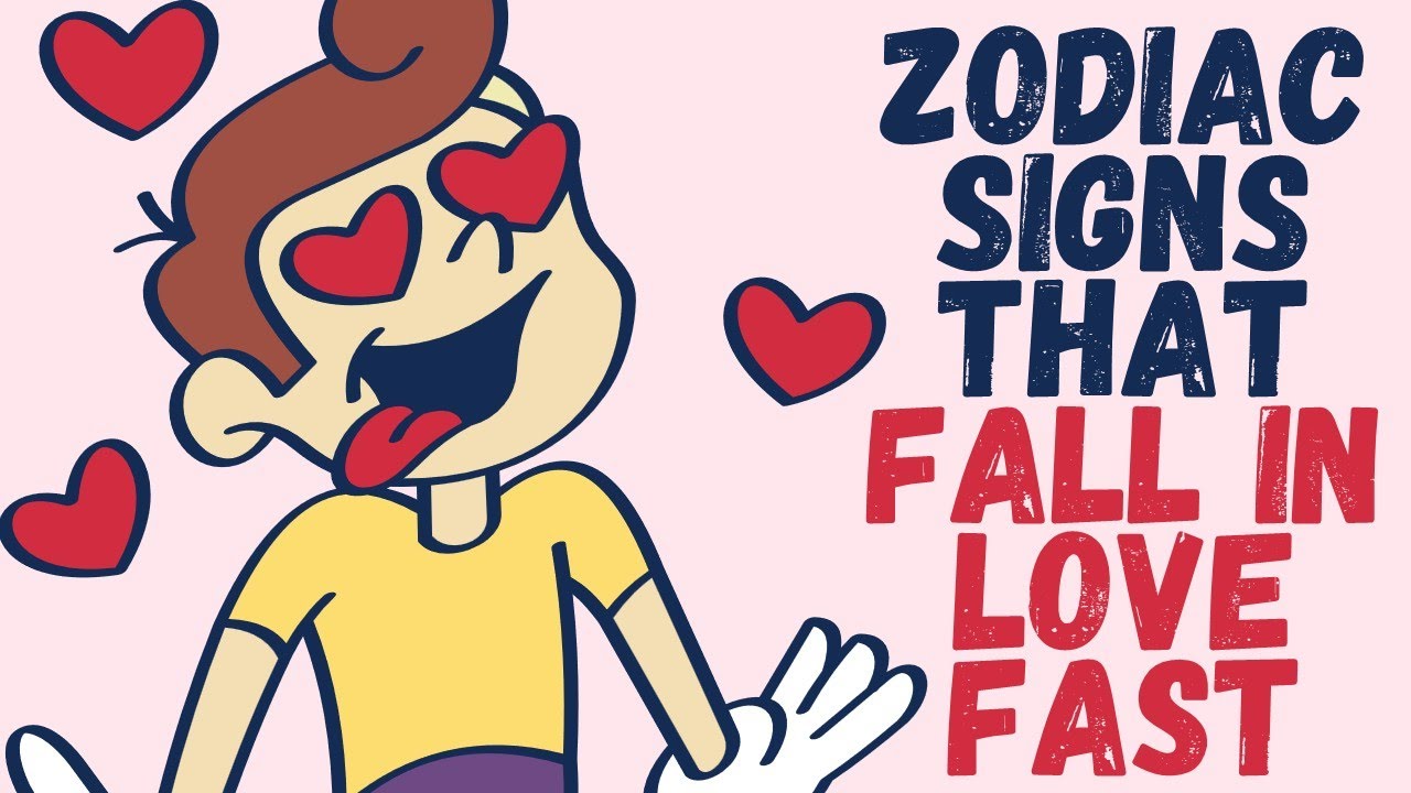 The Zodiac Signs That Fall in Love Fast #astrology