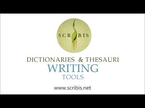 Tools for Writers - Scribis Editor - Work with Dictionaries, Thesauri and Databases of sentences