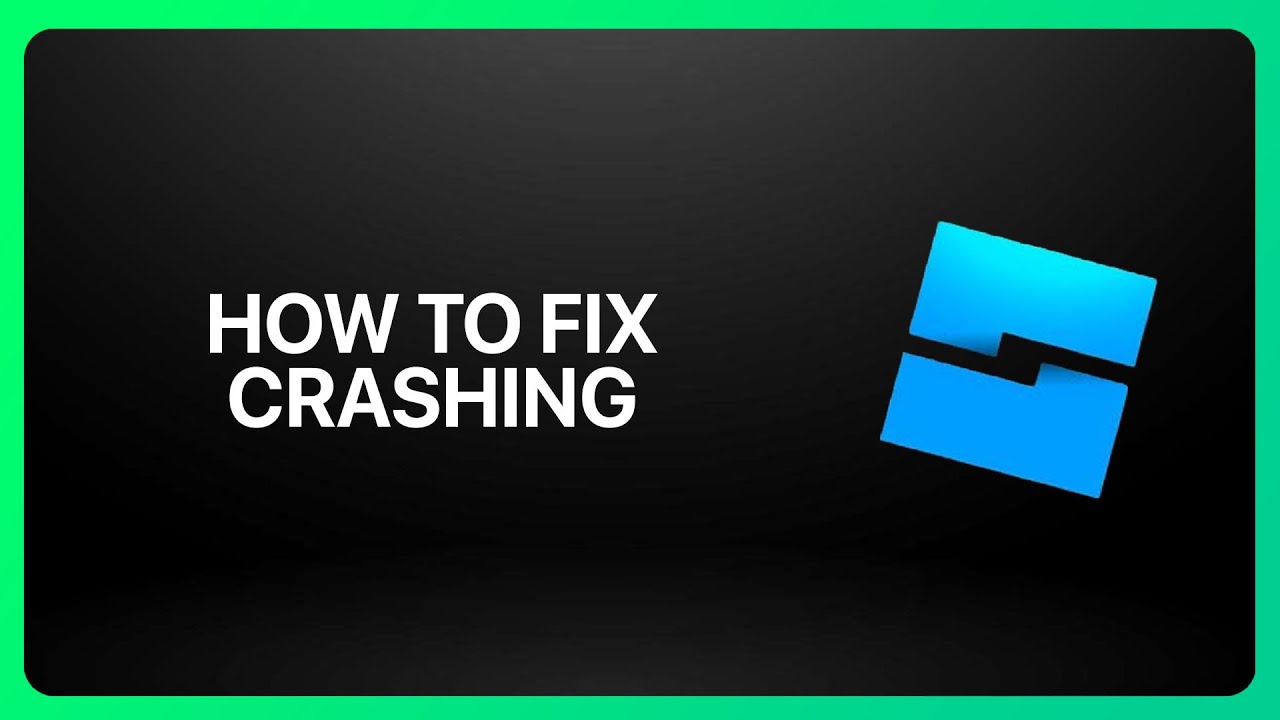 How To Fix Roblox Studio Crashing in Roblox Studio ! Tutorial