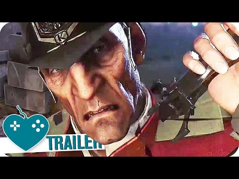 DISHONORED 2 Gameplay Trailer German Deutsch (2016) PS4, Xbox One, PC Game